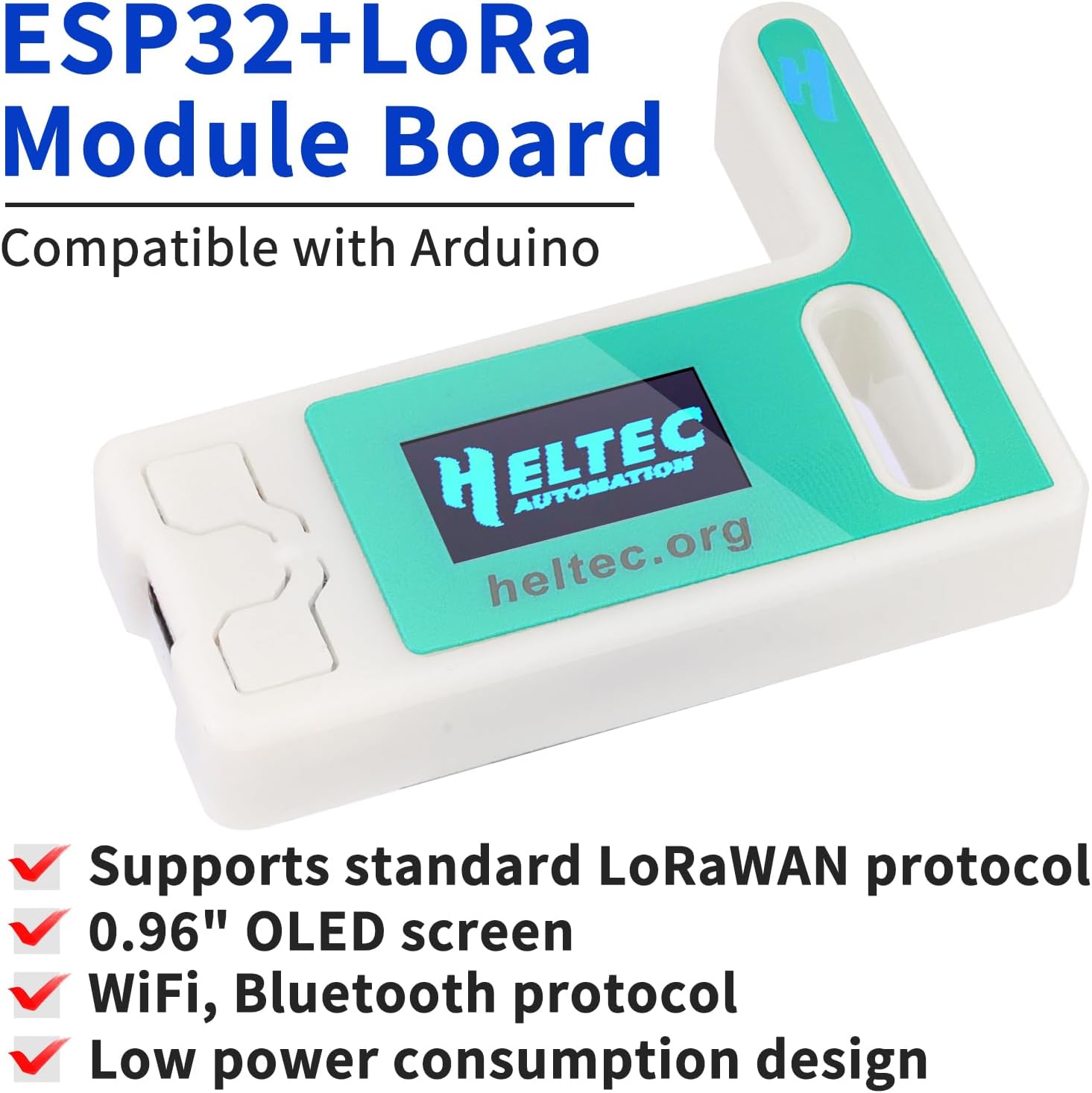 ESP32 LoRa V3 Board 915MHz SX1262 & 10dBi SMA Antenna for IoT – Meshnology