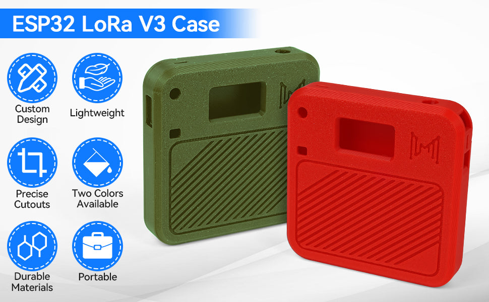 N32 Case - Heltec ESP32 Board for LoRa V3 - Custom Meshtastic Shell wi ...