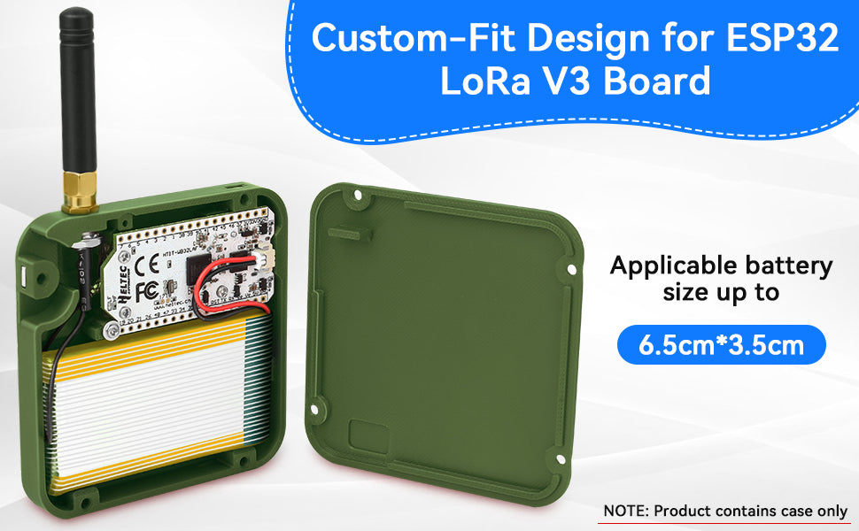 N32 Case - Heltec ESP32 Board for LoRa V3 - Custom Meshtastic Shell wi ...