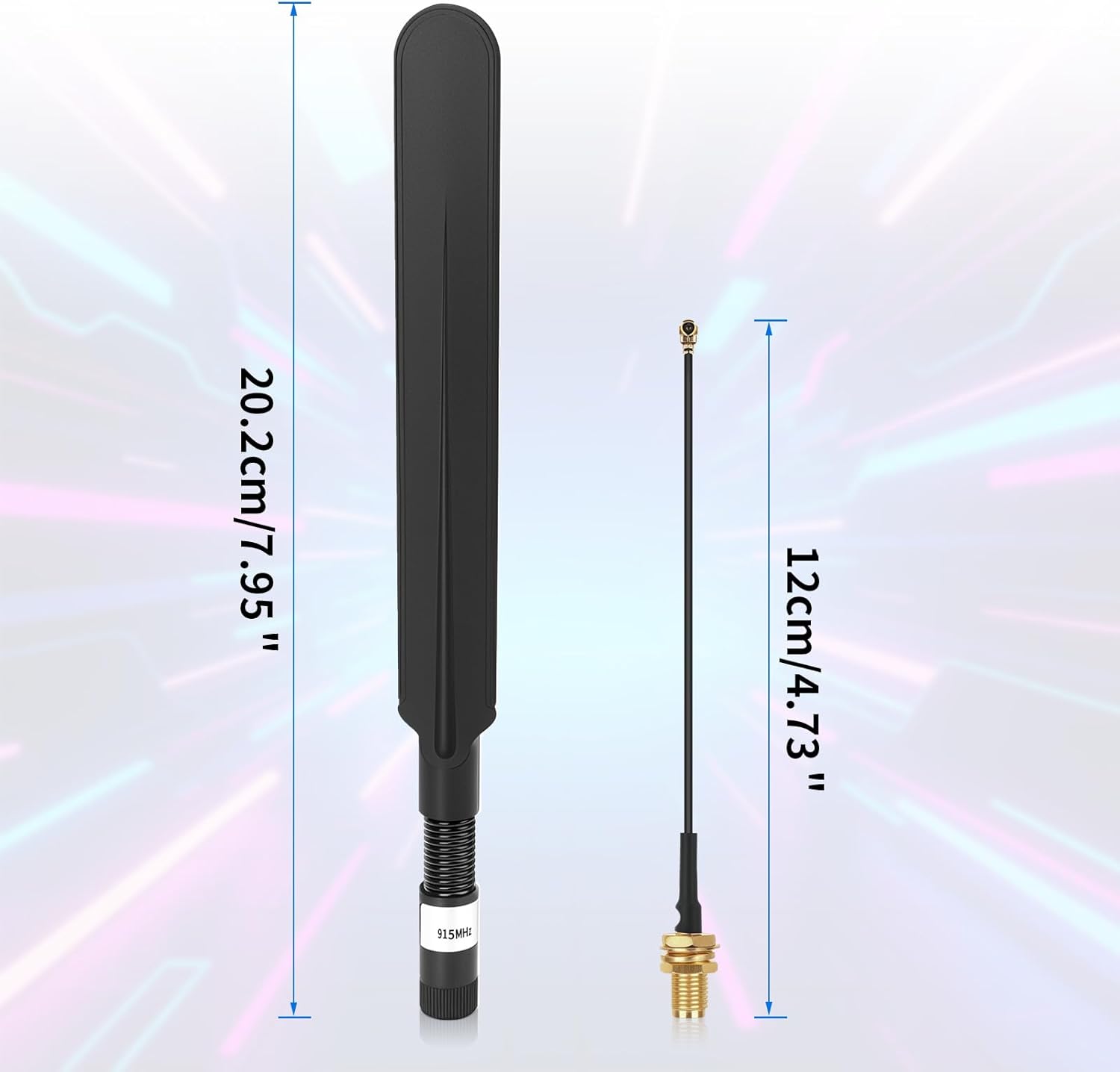 Meshnology Meshtastic 915MHz LoRa Antenna – 10dBi Gain Long Range Outd