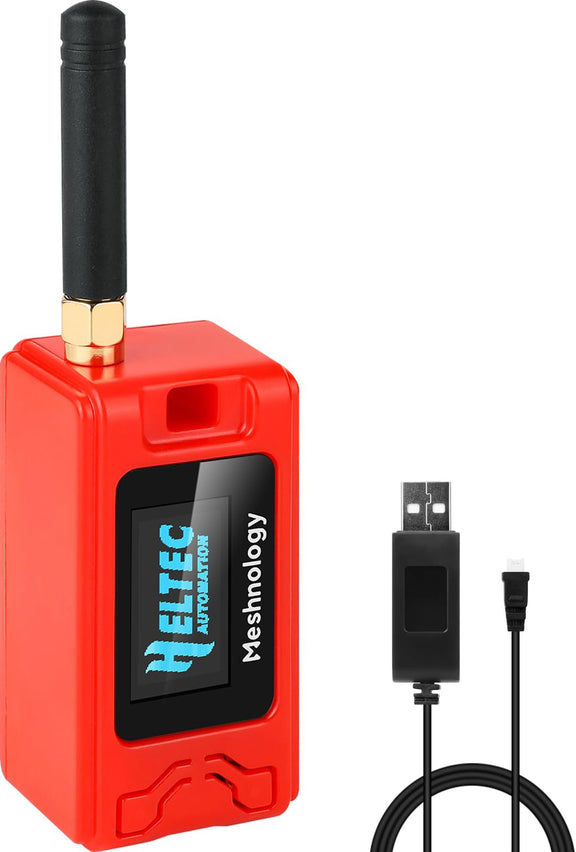 Heltec ESP32 LoRa V3 Node Meshtastic ESP32 Kit with 1100mAh Battery ...