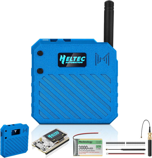N33 Esp32 Lora V3 Kit With 915mhz Antenna Battery And Case For Meshtastic Iot Meshnology
