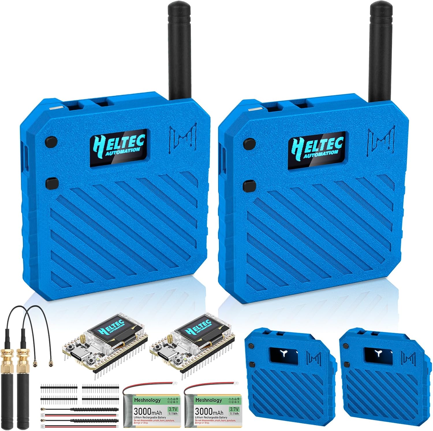 N33 ESP32 LoRa V3 Kit with 915MHz Antenna, Battery & Case for ...