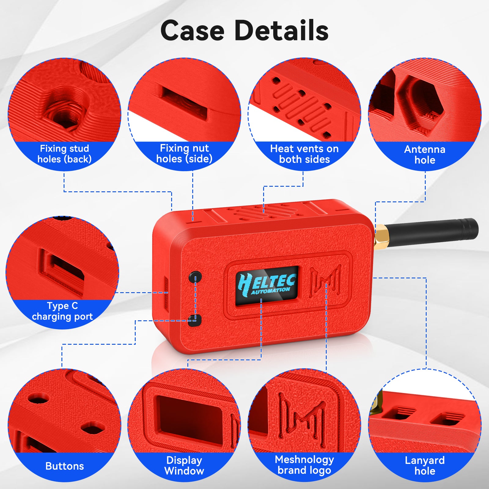 N35 - ESP32 LoRa V3 Board Kit - 863~928MHz Antenna, 3000mAh Battery, C ...